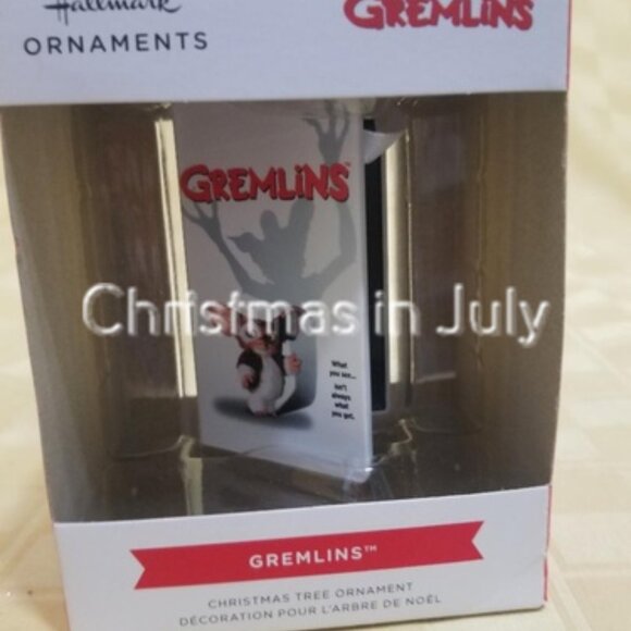 Hallmark | Accents | Hallmark 223 Red Box Gremlins Movie Vhs Tape ...